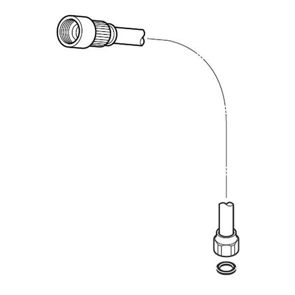 M326RU10・M643R10等用洗面シャワーホース■ネジサイズ：ヘッド側W23山14■本体側：G1/2■長さ：500mm■このホースは、HC132DWの代替としても使用できます。