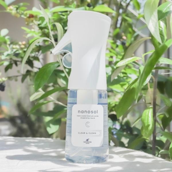ナノソルCC 200ml フレアソルスプレー容器付ナノソルCCの特徴は「即効性」と「持続性」　菌やウイルスなどのリスクをすばやくクリア！長期間クリーンを持続！！一時的な除菌、消臭剤と違い、一度のコーティングで 長期間効果が続きます。