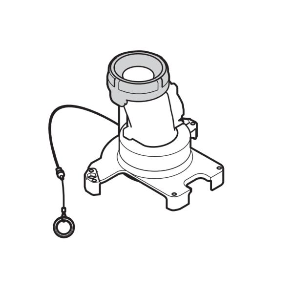 ＜TOTO＞トイレ ソケット取替ユニット床排水（型番：HH02116） - 洗面用設備