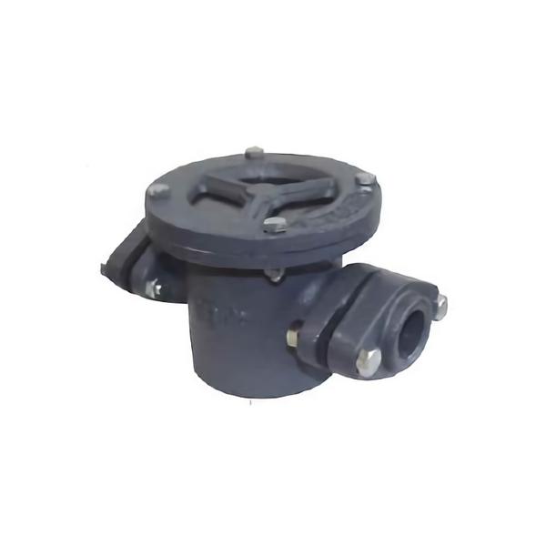 ポンプの砂かじりによる電動機の燃損やポンプの摩耗を防ぎます。フィルタ部70メッシュ