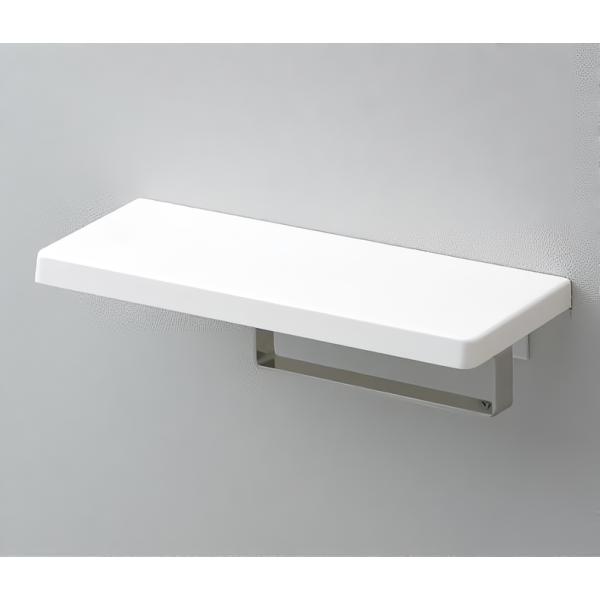 TOTO 棚付タオル掛け YT402FMR #NW1 ホワイト【付属部品】・棚板 ×1台　・タオルバー ×1本・タオルバー取付ねじ(六角穴付きボタンボルト M5×10) ×2本・壁取付ねじ (皿頭タッピンねじ Φ4.5×30) ×3本・六角...