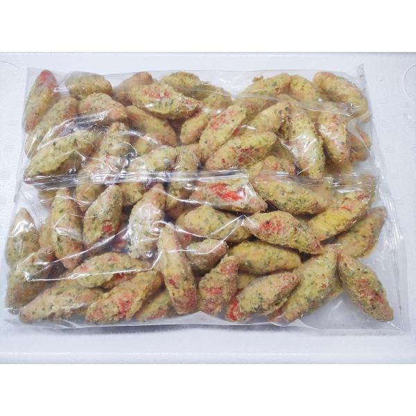かにかま天ぷら1kg×6袋1kg当たり80本完全油調品ですので解凍後、そのままお召し上がりいただけますが温めるとより一層美味しくお召し上がりいただけます。ご飯のおかずはもちろん、お弁当に、おつまみに、おやつにいかがでしょうか？内容量  1k...