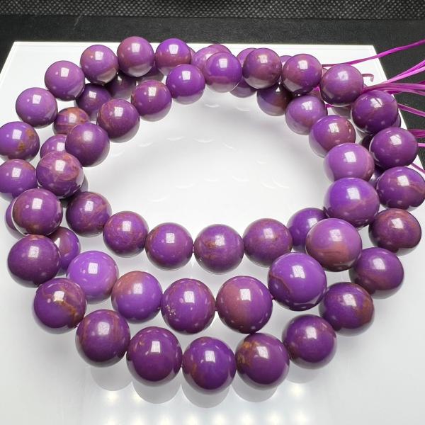 1連分 腕回りサイズ：16.5cmブレスレット2本お届け(伸縮性のあるオペロンゴム 使用)「安心感」「心身の癒し」「勇気」連売り: 1連分 　ブレスレット2本お届け天然石のため傷、クラック（結晶の割れ）、インクルージョン（内部の気泡や不純物...