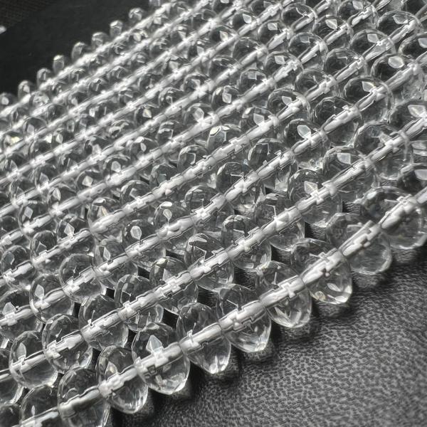 1連 37-38cmブレスレットを2本作れます。天然による結晶や割れ目があり場合があります。天然石穴サイズ:0.8mm 結晶、破裂のような模様、凹みのようなものがありますのでご理解の上、購入お願いします。玉サイズに関しては±約0、2mm-0...