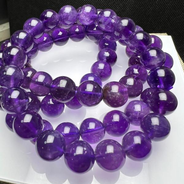 1連分腕回りサイズ16-16.5ｃｍブレスレット2本お届けいたします。○調和○内観の促進○精神の安定○問題解決を助ける○知性と洞察力を高める○家庭円満天然による結晶や割れ目があり場合があります。天然石穴サイズ:0.8mm 結晶、破裂のような...