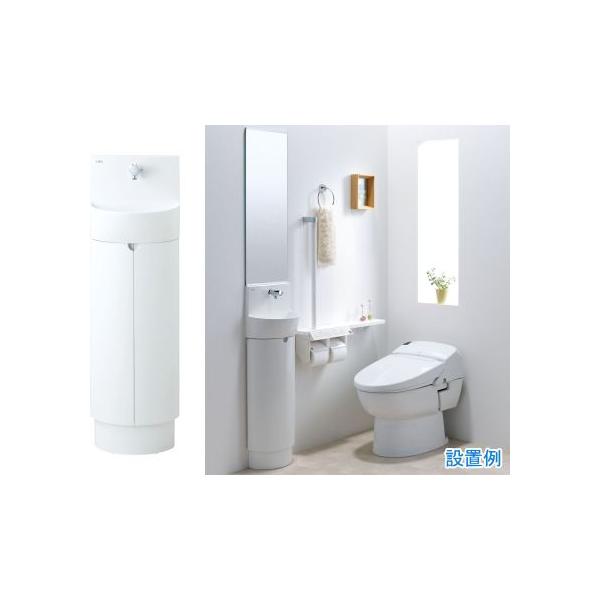 LIXIL・INAX　リクシル・イナックス　コンパクト手洗キャビネット 【出品商品】品番：L-D203SCHE/WAA狭いトイレにも使いやすいベーシックな手洗キャビネット安心ブランド・リクシルイナックス製です。 寸法：304X190(キャビ...