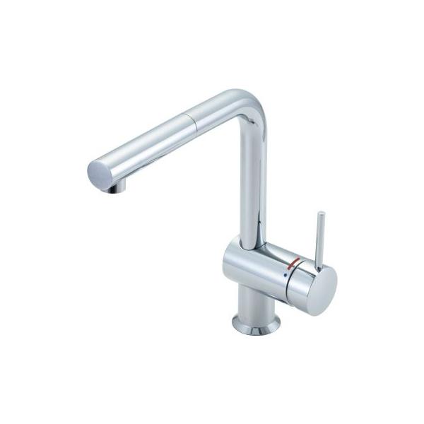 品番：SF-E546SY 吐水口引出式シングルレバー混合水栓 呼び径13ミリ、水栓取付穴径35〜39ミリ吐水口長さ231ミリ、ホース引出長さ約400ミリエコハンドル、泡沫、お掃除楽々台座、ホース引出ソフトシングル、水受けタンクレス、スーパー...