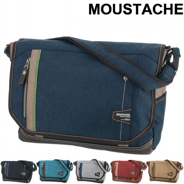 MOUSTACHE（ムスタッシュ）のショルダーバッグ商品:ムスタッシュ MOUSTACHE ショルダーバッグ S jlg4654 メンズ レディースカラー:  1.ブラック,2.ネイビー,3.ブルー,4.ライトグレー,5.レッド,6.ベージ...
