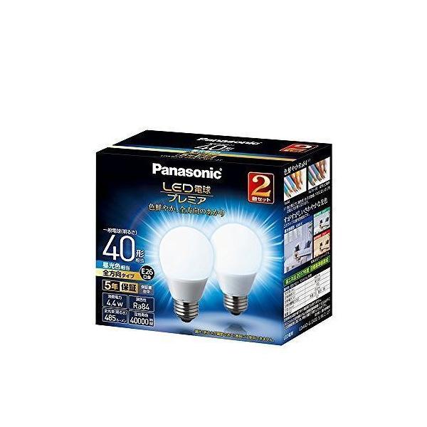パナソニック LED電球全方向40形 LDA4DGZ40ESW22TJANコード：4549980008188本体サイズ:外径55mm×高さ98mm定格電圧:100V定格消費電力:4.4W口金:E26本体重量(kg):0.062◆シリカ電球同...