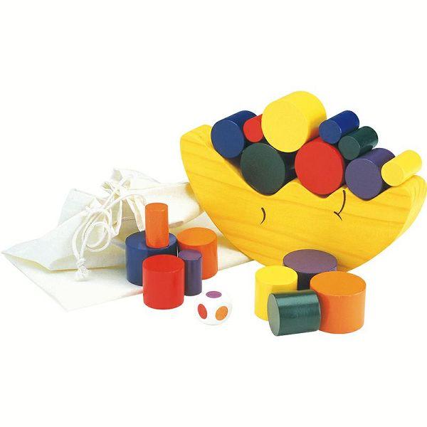 （検索用：知育玩具 木製玩具 木のおもちゃ 森のあそび道具 プレゼント ゆらゆら バランスゲーム サイコロ ギフト カラフル 4941746500019）