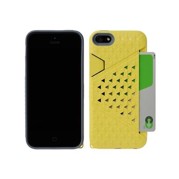 シングルアクションで取り出せるカードポケット付きポリカーボネートフレームとソフトラバーエッジの一体成形100％リサイクル素材を使用対応機種：iPhoneSE(第一世代) 5 5sご注意・この商品はiPhoneSE(第2世代)（4.7インチ）...