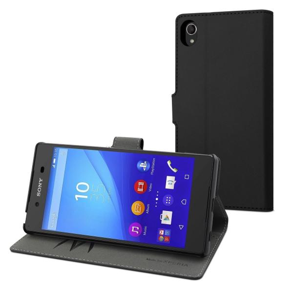 対応機種：Xperia Z4(402SO/SO-03G/SOV31)ケースタイプ：レザー素材：合成皮革商品の説明カラー:ブラックXperiaをしっかり保護するフォリオケースです。フロントカバーはマグネットロック方式を採用しました。 便利なス...