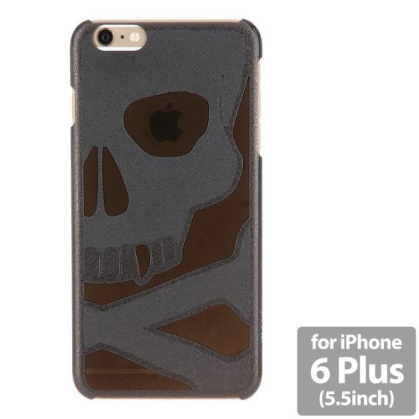 対応機種　 iPhone6Plus iPhone6sPlus（5.5インチ）AViiQ Jack for iPhone 6 Plusは、スカルファッションが楽しめるパイレーツをイメージした3Dの個性的なデザイン、型押しされた光沢仕上げの表面...