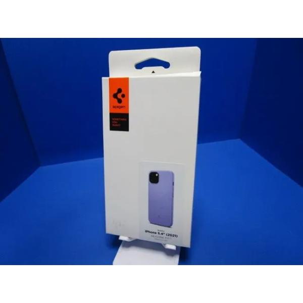 Spigen シュピゲンiPhone13Miniケース シリコン 耐衝撃 米軍MIL規格取得 4重構造 指紋防止 擦り傷防止 レンズ保護 超薄型 超軽量 シリコンフィット ACS03342 (アイリス?パープル)シリコーン, ポリカーボネー...