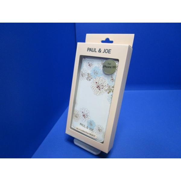 PAUL&amp;JOE ポール＆ジョーiPhone XR 用 手帳型 ケース ブックタイプ クリザンテーム・ホワイト DGA-SPC71-Uau+1 collection SELECT KDDI対応機種 iPhone XRブランドを象徴す...