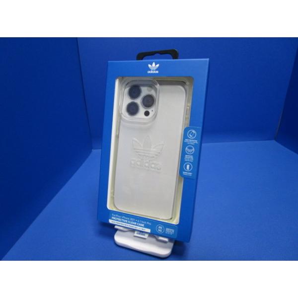 adidas アディダス iPhone 13 Pro 三つ葉ロゴ 耐衝撃クリアケースOR Protective Clear Case FW21 clearadidasの三つ葉ロゴを配した耐衝撃クリアケース。各コーナー部分に衝撃を緩和するエア...