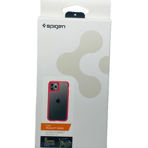 対応機種  iPhone 12, iPhone 12 Proカラー  レッドメーカー  Spigen製品型番  ACS01704サイズ  6.1 inch素材  熱可塑性ポリウレタン ポリカーボネート製品サイズ  6.35 x 1.27 x...