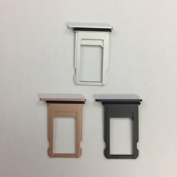 iPhone 8  plus専用 SIM トレイ 防水シリコンリング付き 全4色★対応機種iPhone 8 plus 専用部品です。