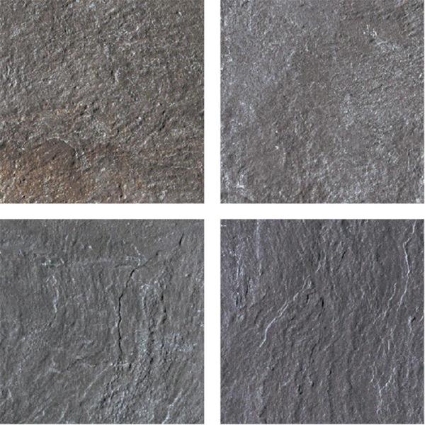 タイルでの表現が難しかった荒々しいスレートの質感を、印刷・面状加工・カットなど多種多様で高度な技術を施し、ランダムミックスすることで、エネルギッシュで印象的なデザインにしました。 ◆品番： CCC-R7770G CCC-R7780G CCC...