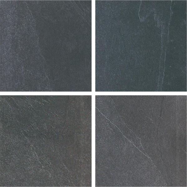 タイルでの表現が難しかった荒々しいスレートの質感を、印刷・面状加工・カットなど多種多様で高度な技術を施し、ランダムミックスすることで、エネルギッシュで印象的なデザインにしました。 ◆品番： CCC-X7690