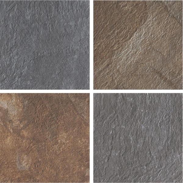 タイルでの表現が難しかった荒々しいスレートの質感を、印刷・面状加工・カットなど多種多様で高度な技術を施し、ランダムミックスすることで、エネルギッシュで印象的なデザインにしました。 ◆品番： CCC-X7770G CCC-X7780G CCC...
