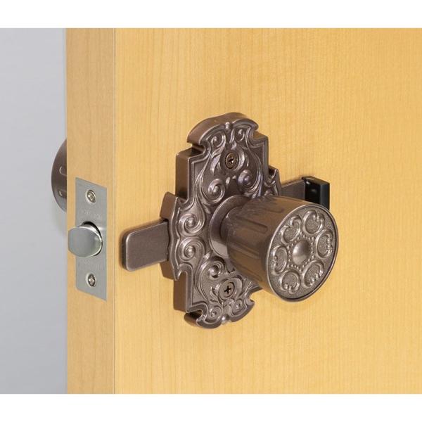 機能 内締錠(I型)　寝室個室用(スライドカギ)対応扉厚 28mm〜45mm主な材質 ノブ・座：亜鉛ダイカスト仕上（カラー） ブラウン(塗装)※標準品、外開きタイプ仕様です。/検索/　GIKEN　技研　ギケン　ドアノブ　交換　