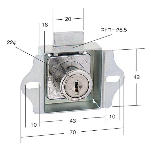 商品詳細◆キー付属本数：キー2本付（V481）  ◆メーカー：iNAHO（イナホ）◆用途：一般用◆特徴：シリンダーセンター上下左右のセンター180°回転　施開時2ヶ所抜け◆サイズ：商品画像をご参照下さい。