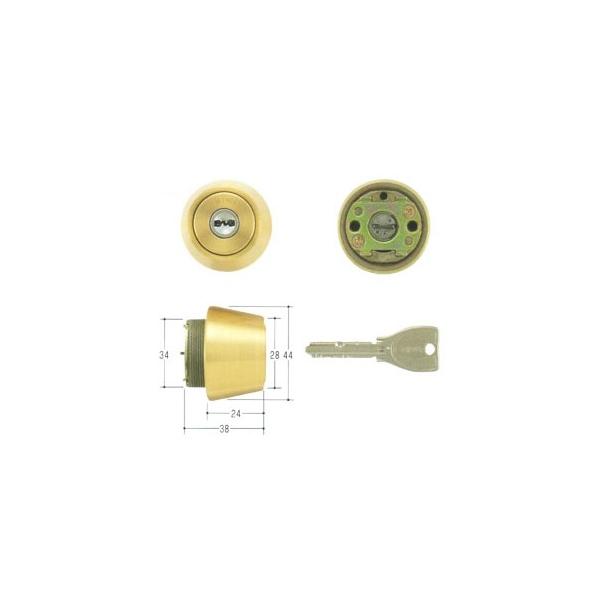 MIWA PRシリンダー LSPタイプ【MCY-231】すべてのタンブラーが同時に揃わないと回転しないロッキングバーと複雑な形状のアンチピッキングタンブラーを採用。ピッキングは困難です。シリンダー:PRシリンダーキー本数:3本付属バックセッ...