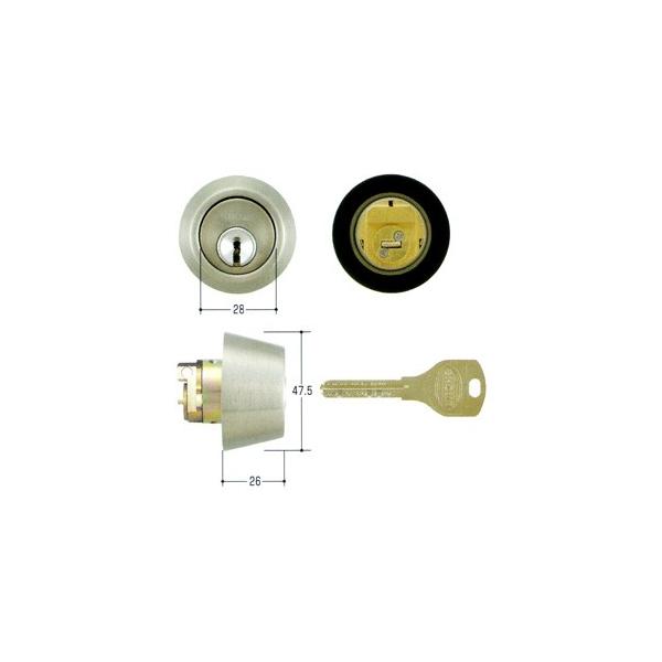 SHOWA NXシリンダー MS・MM用ピッキング防止ピンの組み込みによる不正解錠防止対策済み。ドリリング防止対策にハードプレートを使用した頑丈設計のNXシリンダー。ディンプルキーで鍵違い数は11兆通り。商品詳細◆シリンダーSHOWA NX...