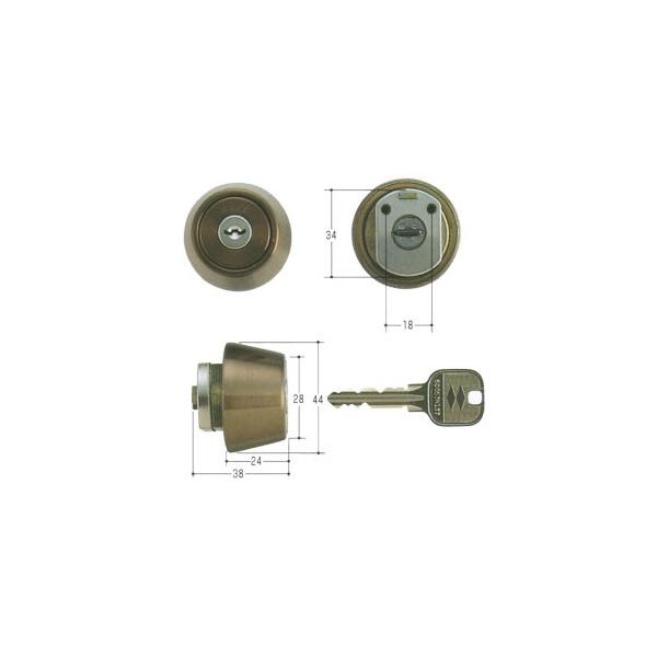 MIWA U9シリンダー LZ-2タイプ【MCY-123】カギ違い数は150,994,994通り。ピッキング対策にロータリータンブラーとロッキングバーを採用し、従来品ディスクシリンダー(廃番製品)から防犯性能が向上。商品詳細◆シリンダーU9...