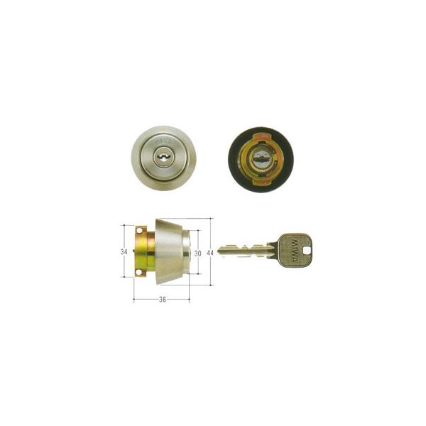 MIWA U9シリンダー LAタイプ【MCY-109】カギ違い数は150,994,994通り。ピッキング対策にロータリータンブラーとロッキングバーを採用し、従来品ディスクシリンダー(廃番製品)から防犯性能が向上。商品詳細◆シリンダーU9シリ...
