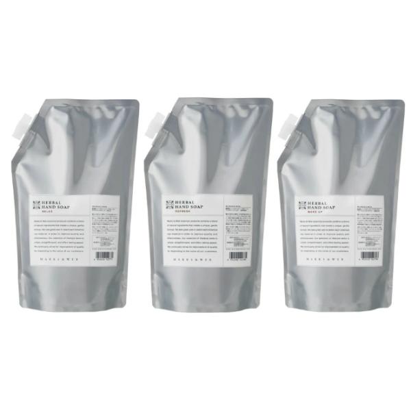 メーカー マークスアンドウェブ商品名 ハーバルハンドソープ(リラックス リフレッシュ ウェイクアップ)3種類 1000ml　詰替え内容量 1000ml商品説明パーム核油とべニ花油を昔ながらの釜焚き製法でじっくりと焚き上げて作った液体石けんに...