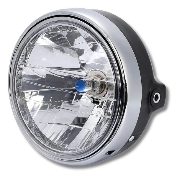 【商品仕様】バルブ:H4レンズ径:180mm左右幅:200mm奥行:120mm取付穴:8mm※メッキ部分に光軸調整の穴が空いています。※ステー(ブラケット)付き【 適合車種 】バリオス / バリオス2 / ゼファー 400 750 / ZR...