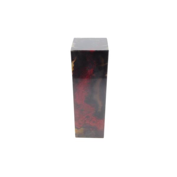 サイズ ： 約2.5ｃｍ×約2.5ｃｍ　高さ8.2ｃｍ数量 ：1個   状態：新品材質：桂林鶏血玉付属：箱●桂林鶏血玉印材鶏血石には種類が多数あり、有名なのが巴林鶏血ですが、その他昌化鶏血などがあります。それぞれに特徴がありますが、桂林鶏血...
