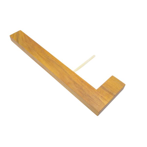 チャクテビガ約サイズ：22.2ｃｍ×6.6ｃｍ×厚1.3ｃｍ数量：本体1個　竹1個状態：新品発送：画像の現品をお届けいたします。※最終画像2枚は見本です。製造：日本製　素材：チャクテビガ比重：0.9〜1.25（※1以上で水に沈みます。）材質...