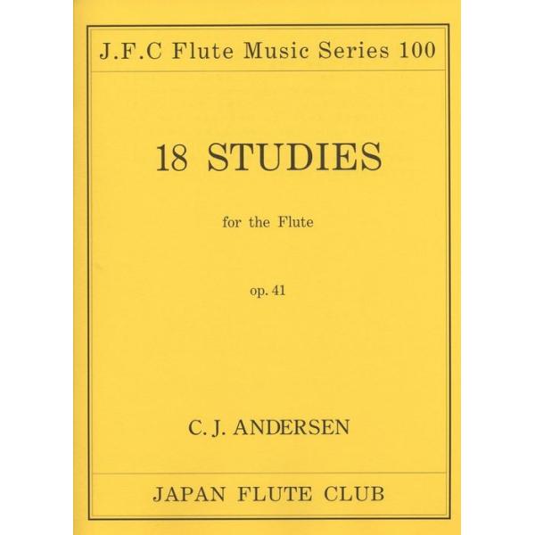 18の練習曲 OP.41【出版社：日本フルートクラブ】