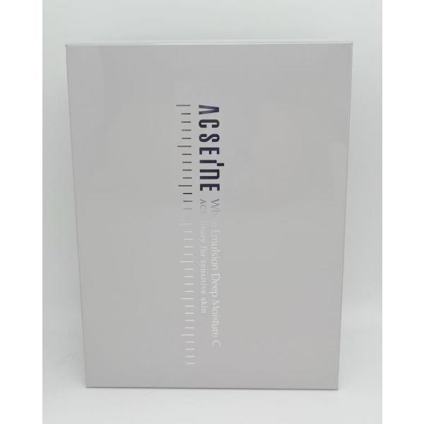 商品名：アクセーヌ ホワイト エマルジョン ディープ モイスチュア C マスク 内容量：22ml×8枚
