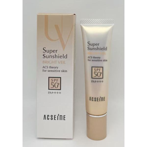 商品名：アクセーヌ　スーパーサンシールド　ブライトヴェール　02 クリームベージュ内容量：22g