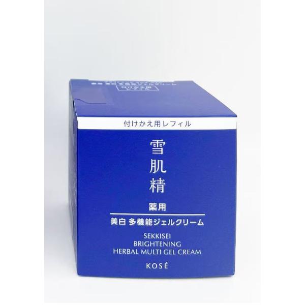 商品名：コーセー　薬用　雪肌精　ブライトニング　マルチ　ジェル　レフィル内容量：80ｇ