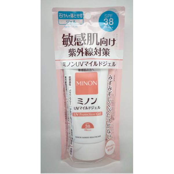 商品名：第一三共ヘルスケア　ミノン　UVマイルドジェル　内容量：70ｇ