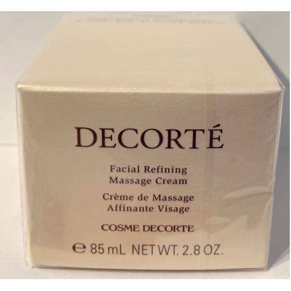 商品名：コーセー　コスメデコルテ　フェイシャル リファイニング　マッサージクリーム　内容量：80g