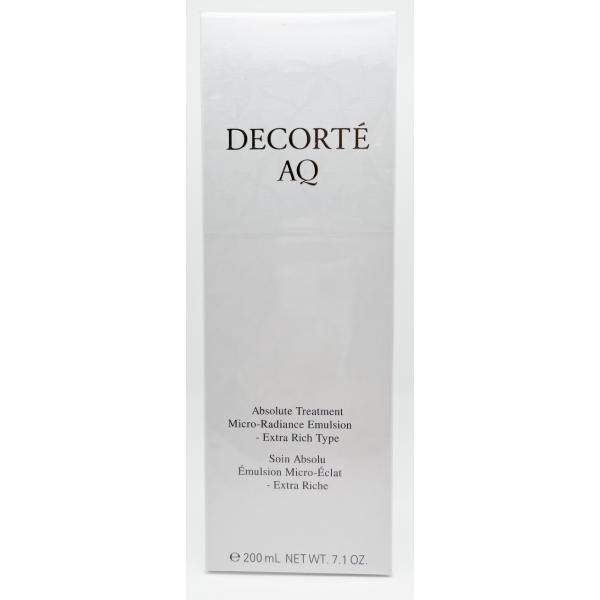 商品名：コスメデコルテ　AQ　アブソリュート　エマルジョン　マイクロラディアンス　II　　内容量：200mL