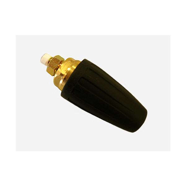 セイワ Flutech高圧洗浄機用ノズルです。(耐圧 250kg/cm2、ネジ部1/8、質量292g)直噴力を旋回させることによって機械の持つ能力(圧力)を倍増することができます。☆MN型上方向(天井等)へ噴射する際は、まず下方向へ噴射して...