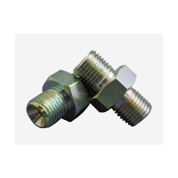 1/4メスネジの金具どおしを繋ぐジョイントです。当店では主にエアレスホースのジョイントに使用しています。
