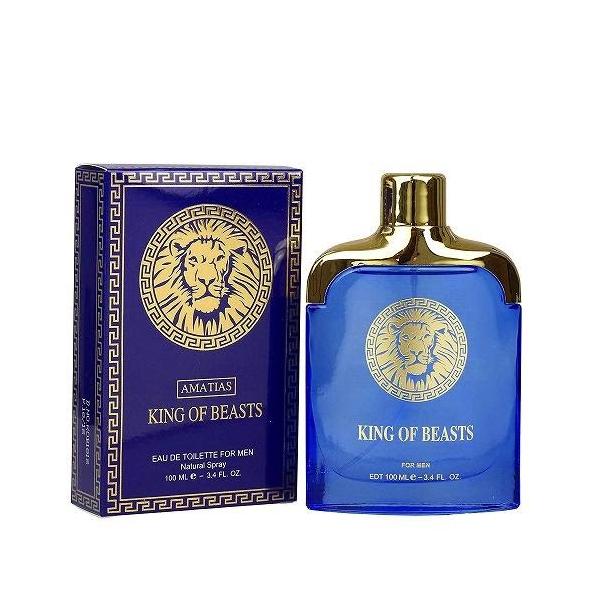 ★for Men★●大人気フレグランス「ライオンブルー」が新たに「キングオブビーストブルー」に名前を変えてリニューアル！香りのベースとなる香料をＤｒｏｍ社（本社ドイツ）製を使用。香りのマイルドさや持続時間が格段に向上しました。こちらは、花の...