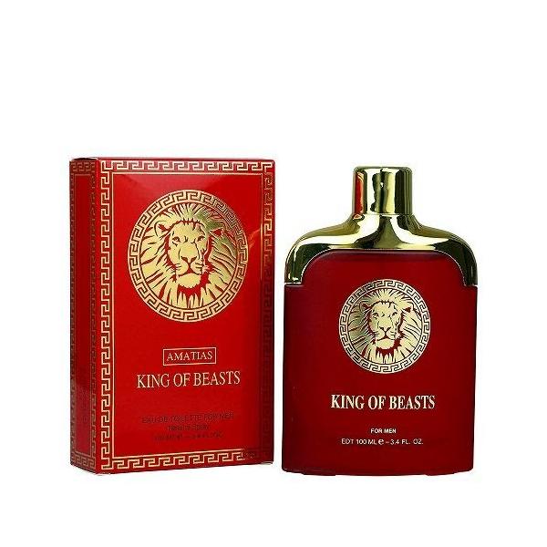 ★for Men★●大人気フレグランス「ライオンレッド」が新たに「キングオブビーストレッド」に名前を変えてリニューアル！香りのベースとなる香料をＤｒｏｍ社（本社ドイツ）製を使用。香りのマイルドさや持続時間が格段に向上しました。こちらはシトラ...