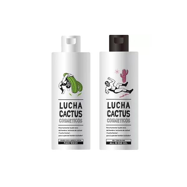 ★こちらは送料無料（離島／沖縄県を除く）です★●サボテンから生まれたメンズスキンケアコスメのセット販売です！◆ルチャカクタスリキッド洗顔料200ml◆泡立てネット要らず、手のひらで簡単に素早く泡立つので、朝の忙しい時間にもスピーディーに洗顔...