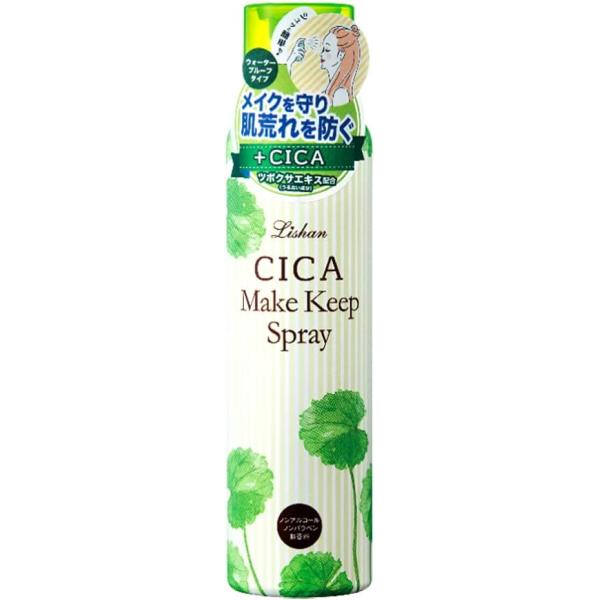 ★for Woman★●韓国で人気のシカ成分(ツボクサエキス)を配合したメイクキープスプレー。肌荒れを防ぐほかメイク崩れの原因である乾燥を防ぐため8種の植物成分を配合。白くならない透明タイプのスプレーです。＜使用方法＞缶を横にして左右によく...