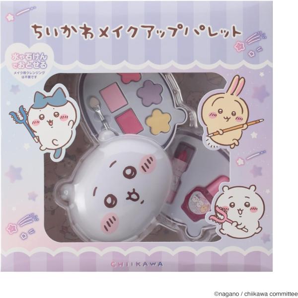 ★こちらは送料無料（離島／沖縄県を除く）です★★for Kids★●ちいかわの可愛いキッズコスメが登場!コスメが入っている容器はちいかわの顔になっており、フタをスライドさせるとメイクパレットになります。使い終わった後は小物入れとしても使えま...