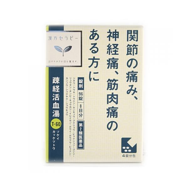 漢方の古典といわれる中国の医書「万病回春」に収載されている薬方です。腰痛、筋肉痛などに効果があります。